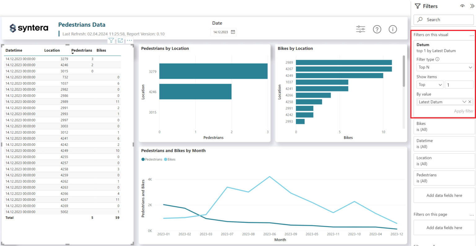 Single Date Picker in Power BI - Syntera
